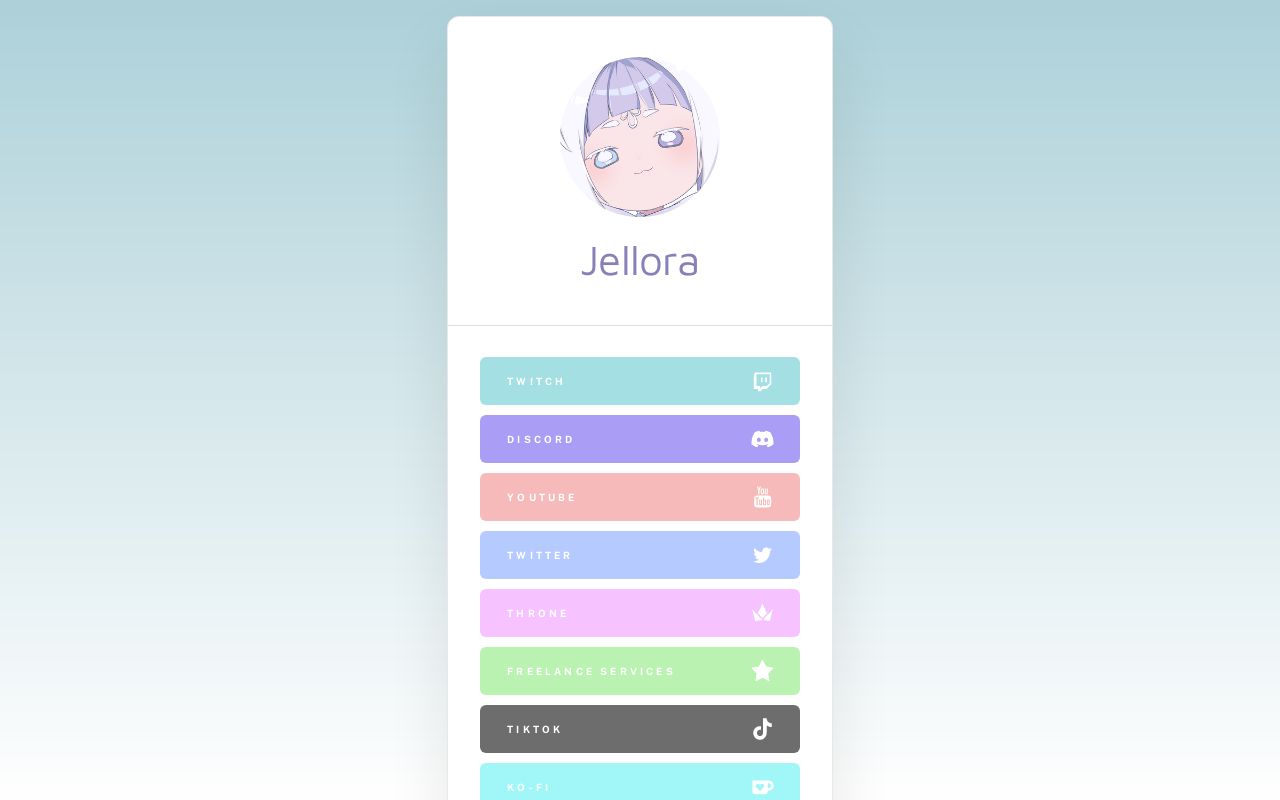 Jellora - Virtual Streamer